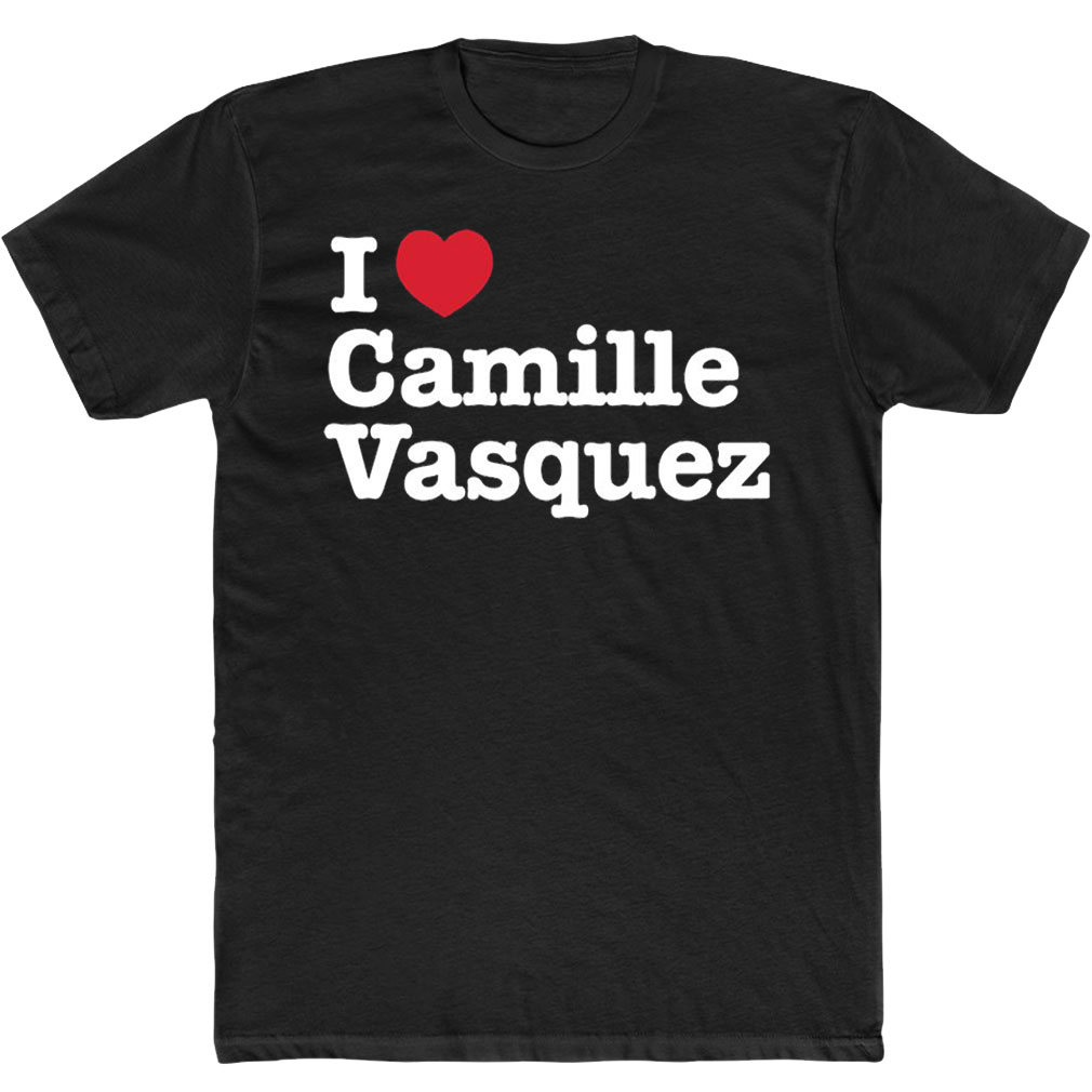 I Heart Camille Vasquez Andy Signore I Love Camille Vasquez T-Shirt ...