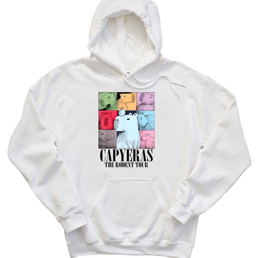 Capyeras The Rodent Tour Capybara Tour T-Shirt - Best gifts your whole ...
