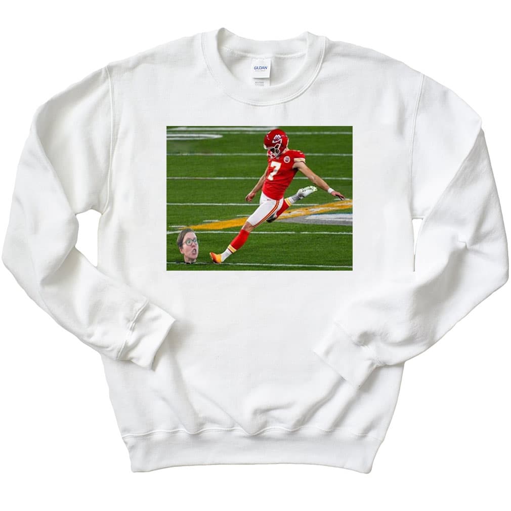 Harrison Butker Kick Head Meme T-Shirt - Best gifts your whole family