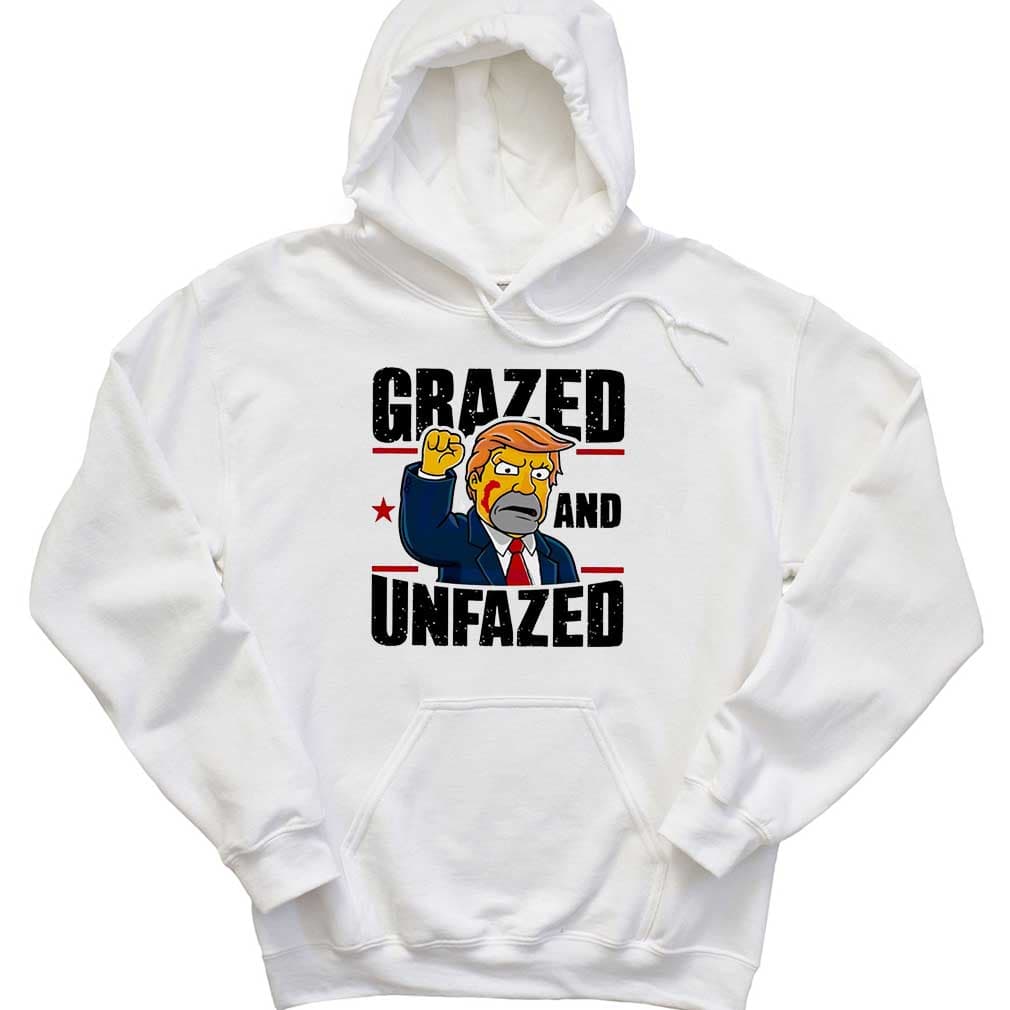 Donald Trump X Simpson Grazed and Unfazed Trump Assassination 2024 ...